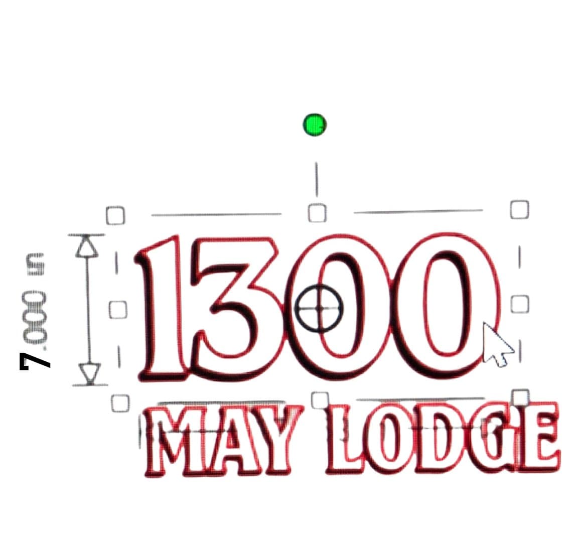 Custom Gold Leaf Vinyl Lettering Transom House Number Address Decals ...